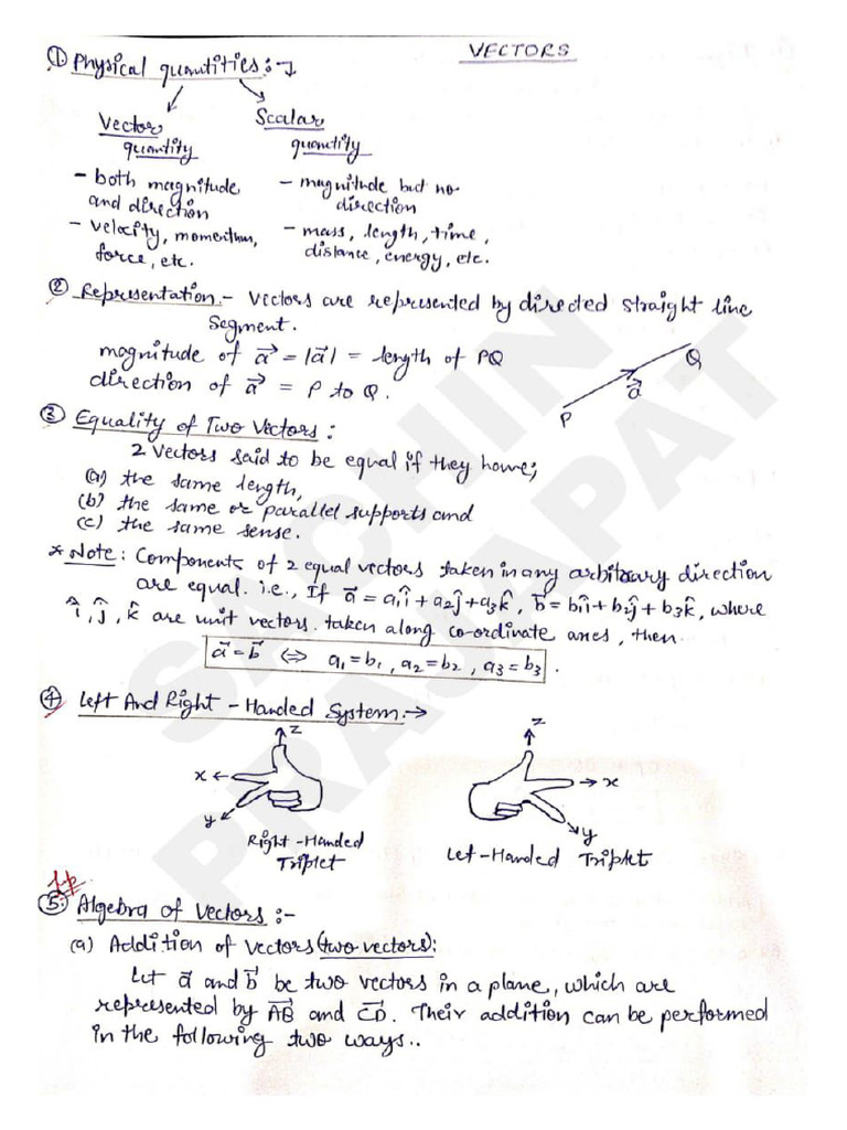Vector+3d Notes B.arch | PDF