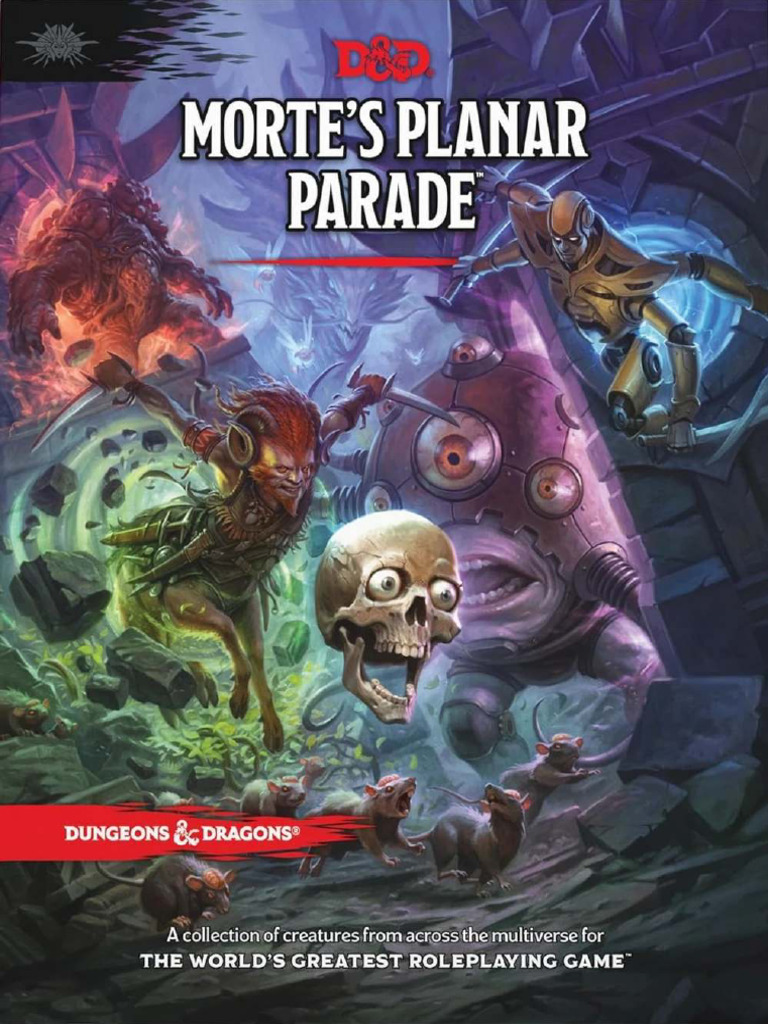 DND 5E Dungeons & Dragons Planescape Mortes Planar Parade Scan | PDF ...