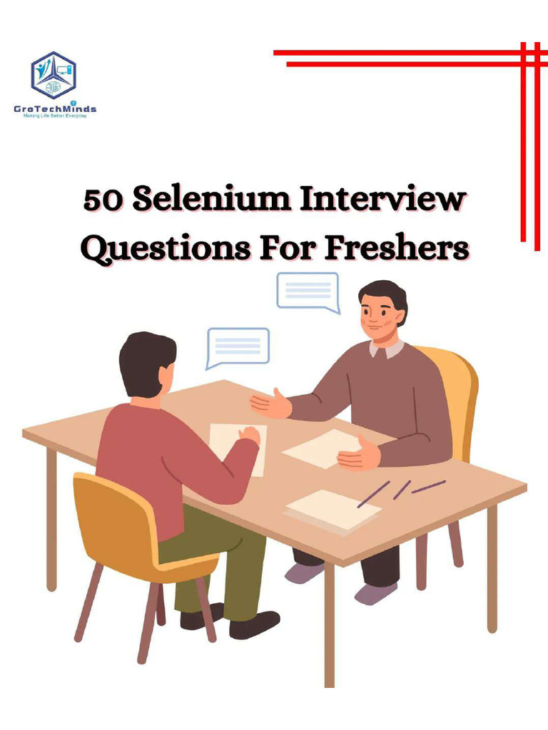 50 Selenium Interview Questions | PDF