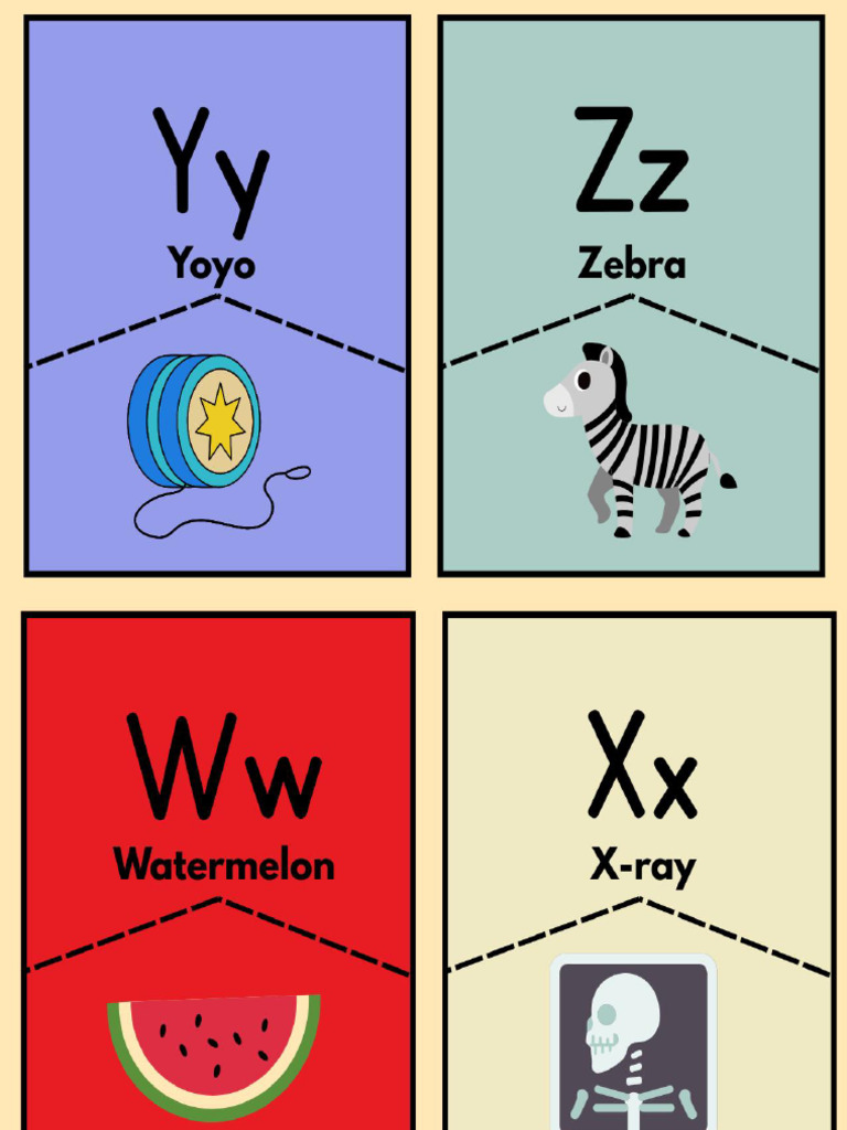 English Alphabet Letters (Kinder) | PDF