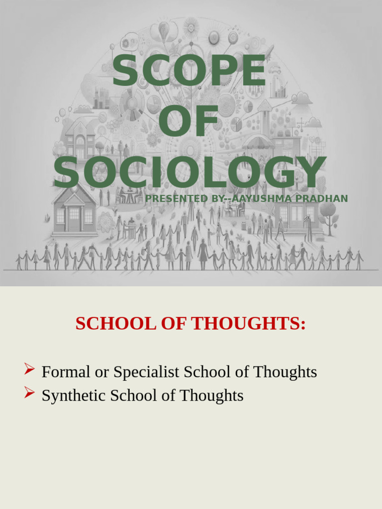 Scope Of Sociology Pdf Sociology Liberal Arts Education