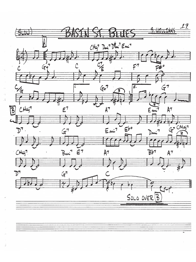 Basin Street Blues | PDF