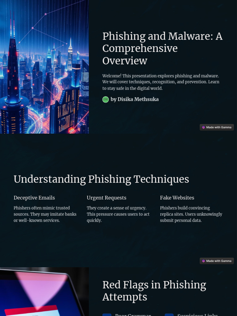 Phishing and Malware A Comprehensive Overview | PDF | Malware | Phishing