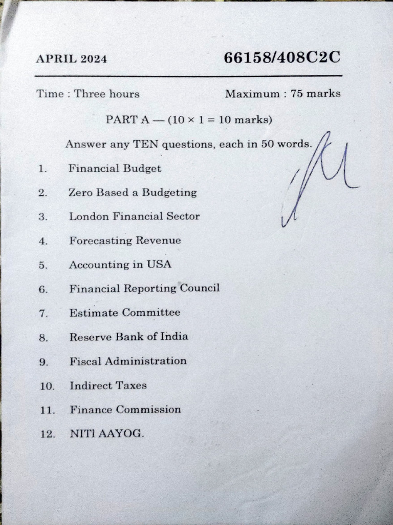 Public Financial Administration | PDF