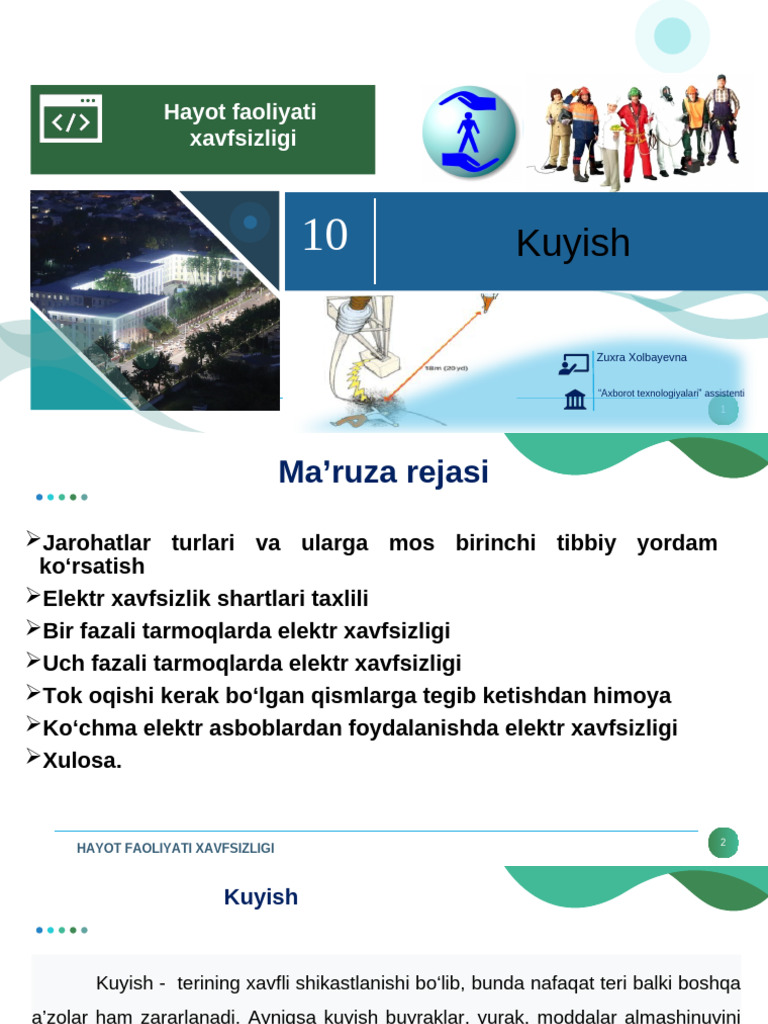 11 Ma'ruza | PDF