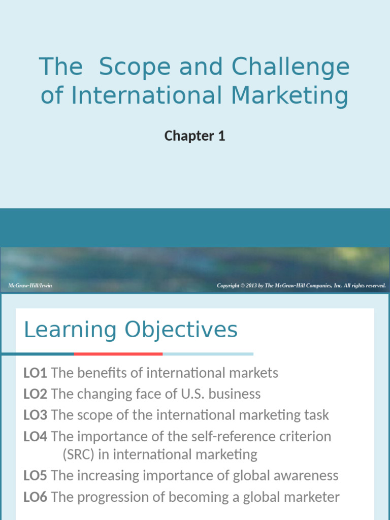 IPPTChap001.pptx · version 2 | PDF | Marketing | Internationalization