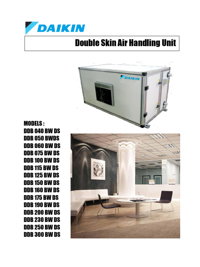 NEW Catalog DDB-BW DOUBLE SKIN-1 | PDF | Duct (Flow) | Electrical Wiring