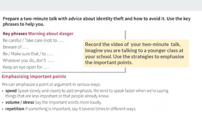 Video Task | PDF