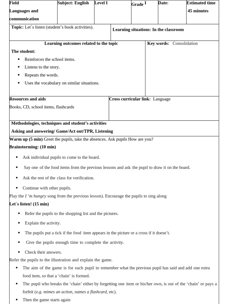 4.let's Listen (Student's Book Activities) .. | PDF