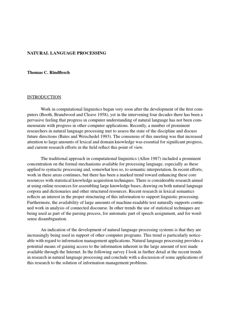 Natural Language Processing | PDF | Semantics | Parsing