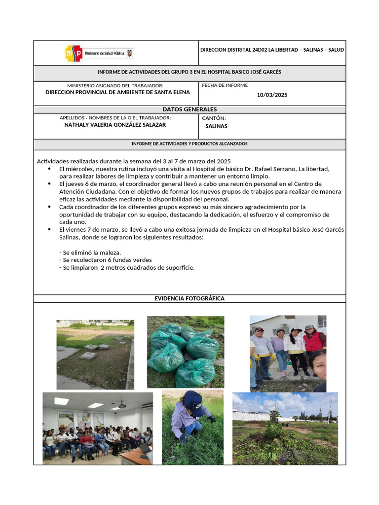 informe 4 nath. | PDF