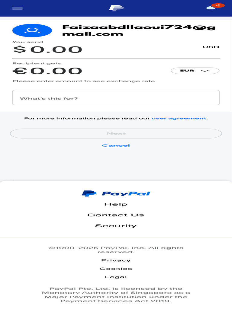 PayPal Make A Payment Preview | PDF