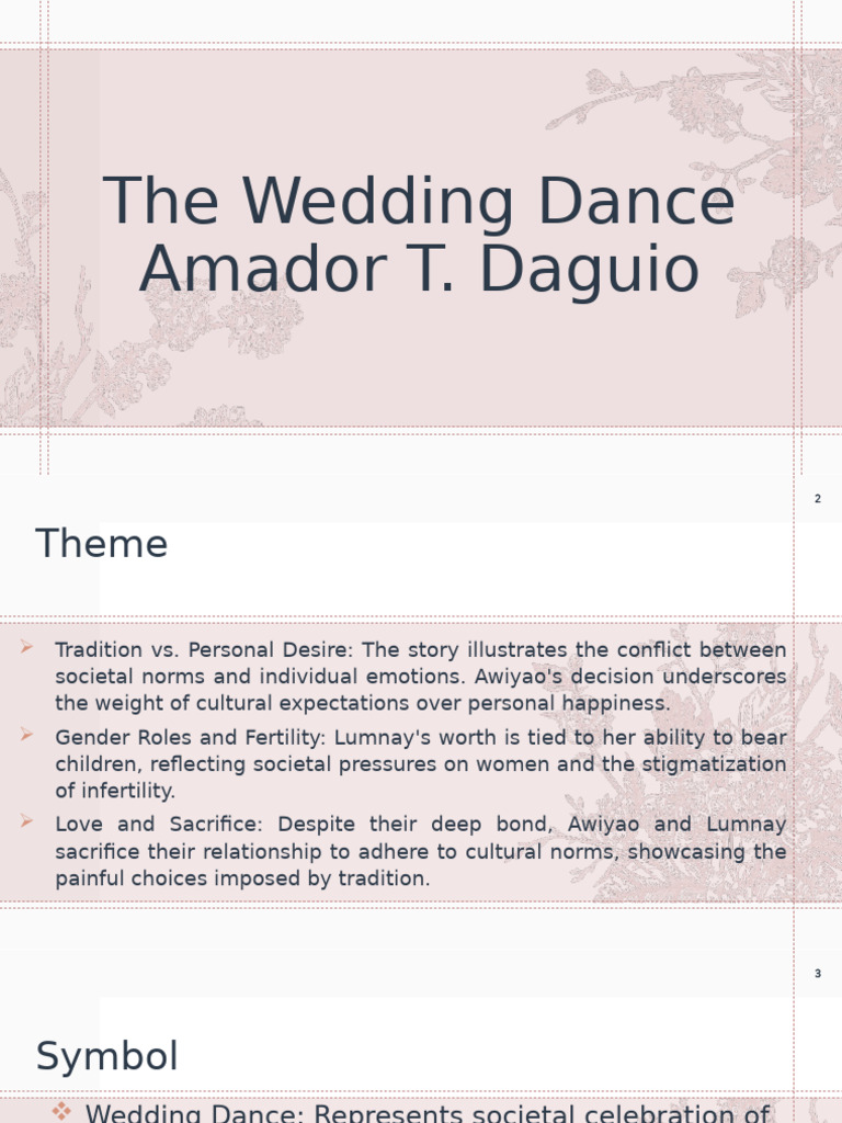 The Wedding Dance (Jean C. Aquiles) | PDF