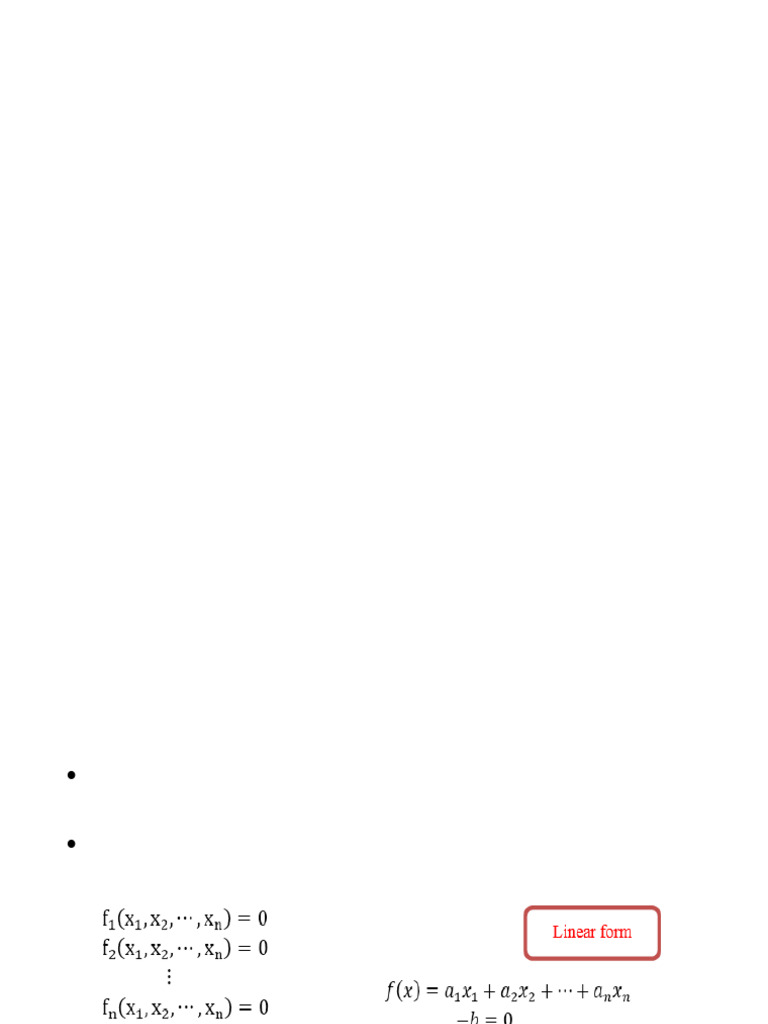 5-Numerical Methods-System of Non-Linear Equations | PDF | Nonlinear System | Equations