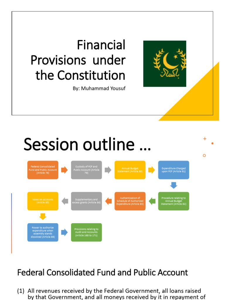 02.1-Financial Provisions Under The Constitution | PDF | Parliament Of ...