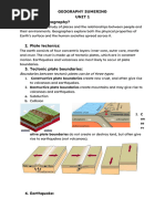 Yr 10 Geography Baseline Test | PDF | Earthquakes | Earth