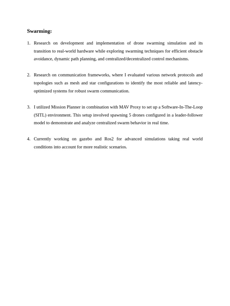 Swarming | PDF