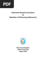 Rhodes University Pharmacy Handbook 2023 | PDF | Pharmacist | Pharmacy