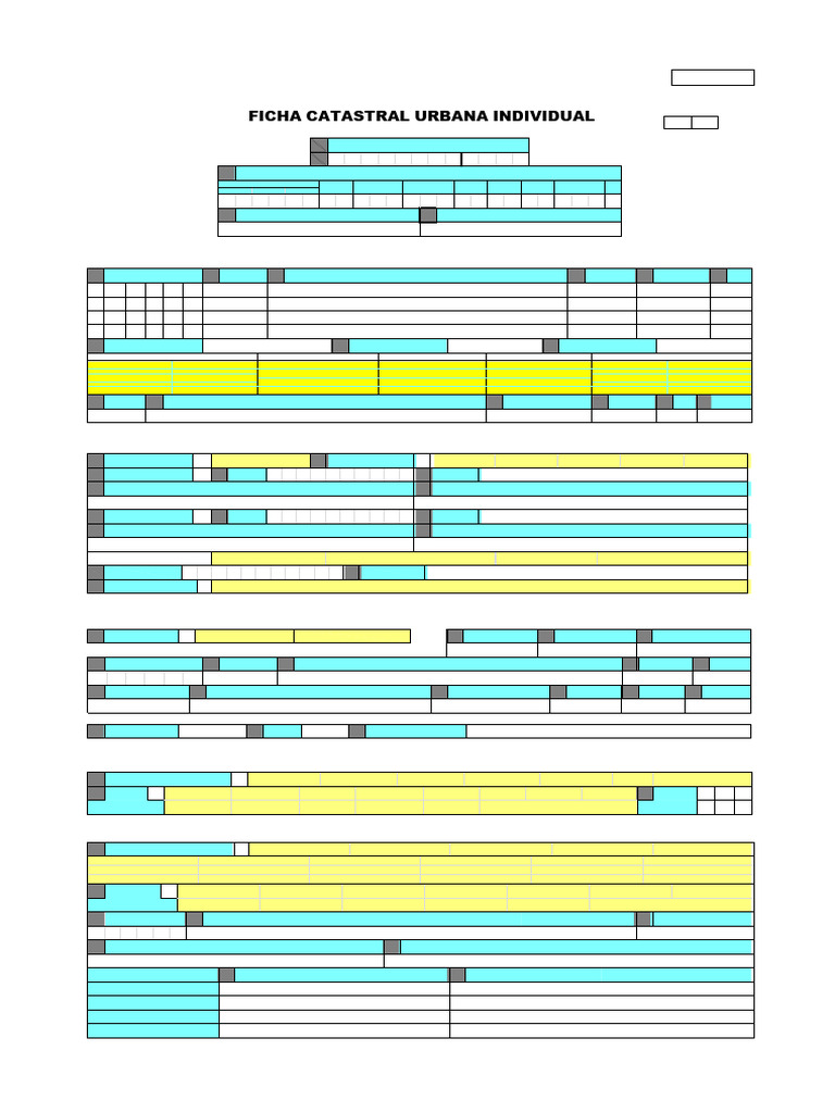FICHA CATASTRAL | PDF