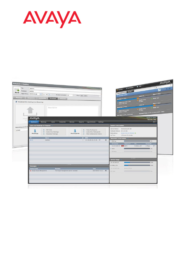 Release Notes For Avaya Equinox Management R9 1 9 Rev4 | PDF ...