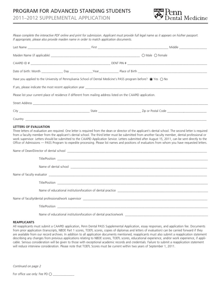 Upenn Application Pass_application | University Of Pennsylvania ...