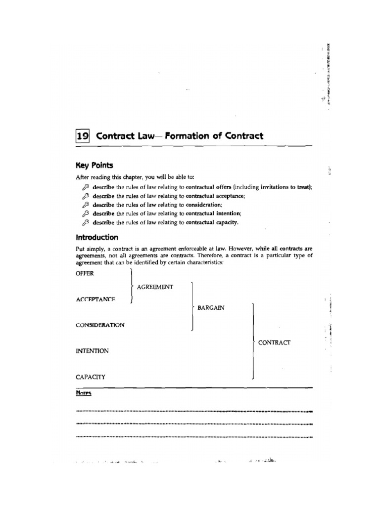 Law of Contracts | PDF
