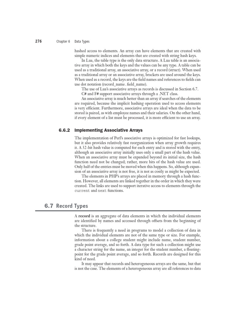 Understanding Record Types in Programming | PDF | Programming Paradigms ...