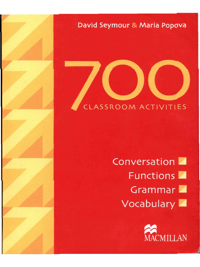 700 Classroom Activities | PDF