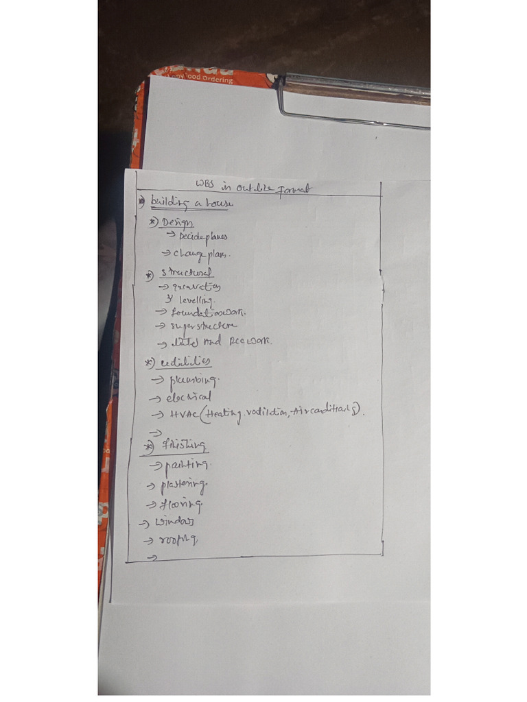 WBS Formats m2 | PDF