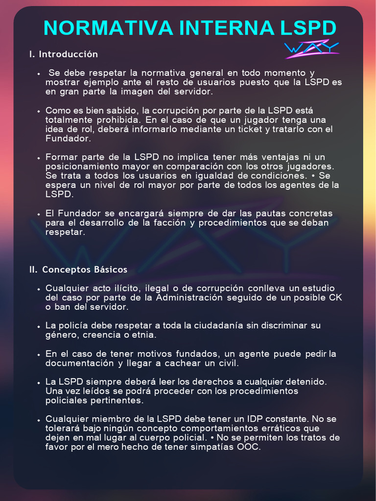 Normativa LSPD | PDF | Policía | Habeas corpus