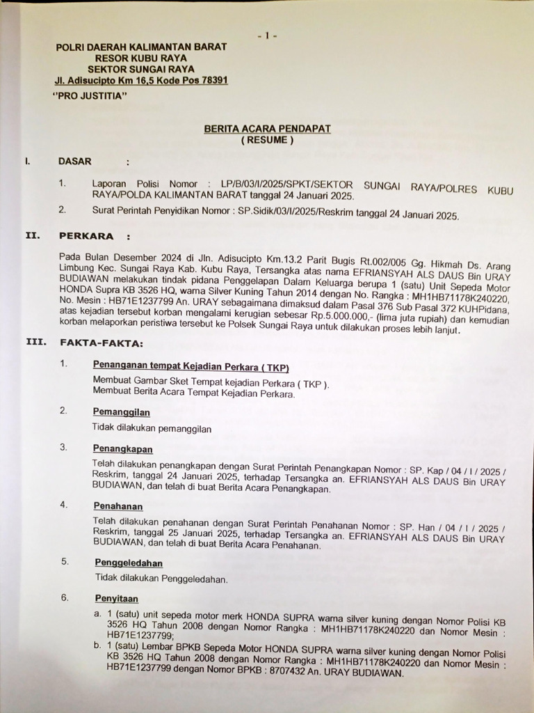 Resume Hal 1 | PDF