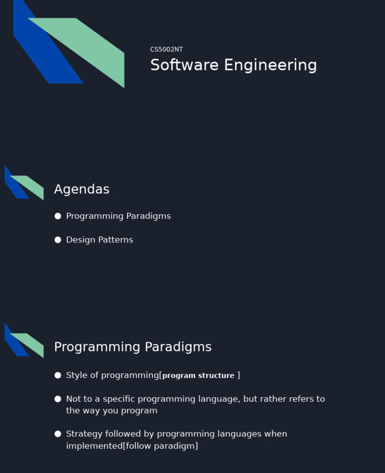 Week24Lecture 109054 | PDF | Programming Paradigms | Object Oriented Programming