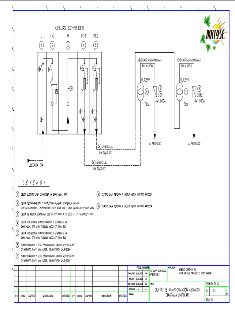 ESQUEMA CT YNTEGRA EDIF CRISTALIA-Model | PDF