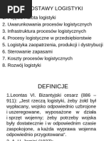 Logistyka Prezentacja | PDF