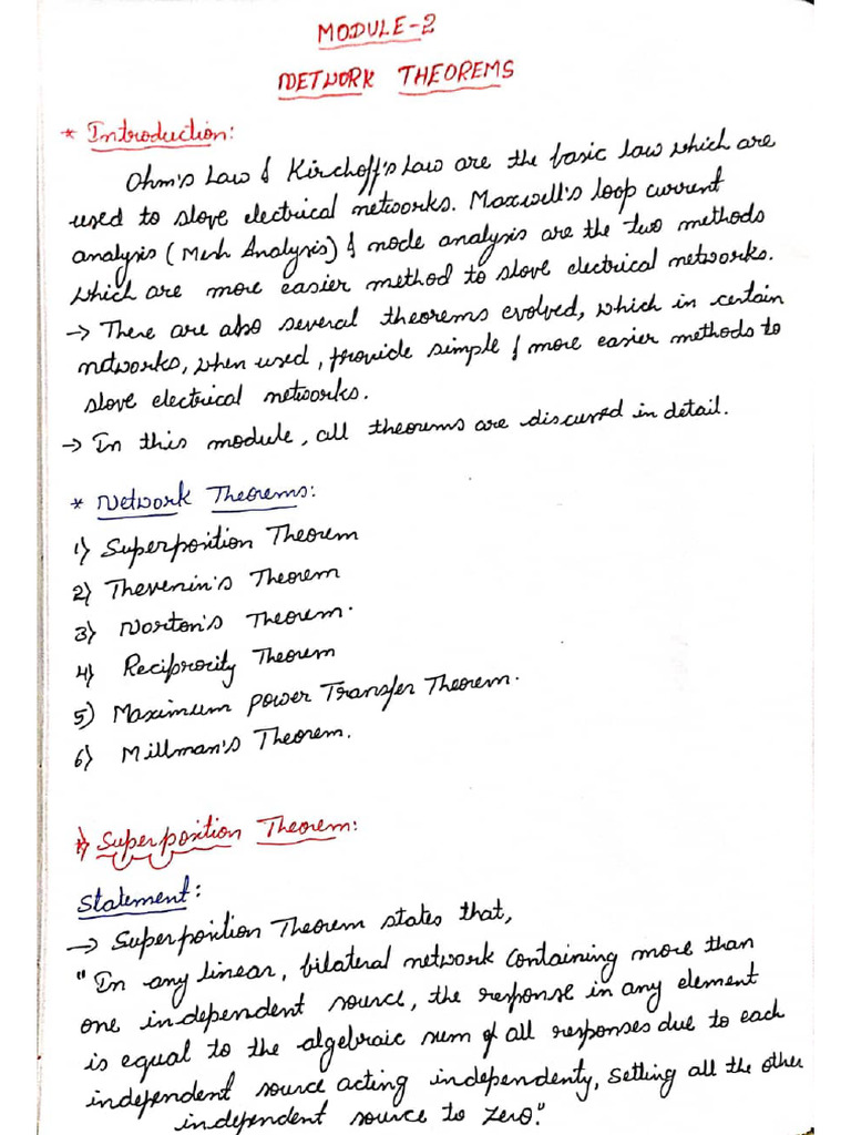 ECA Module - 2 Notes | PDF