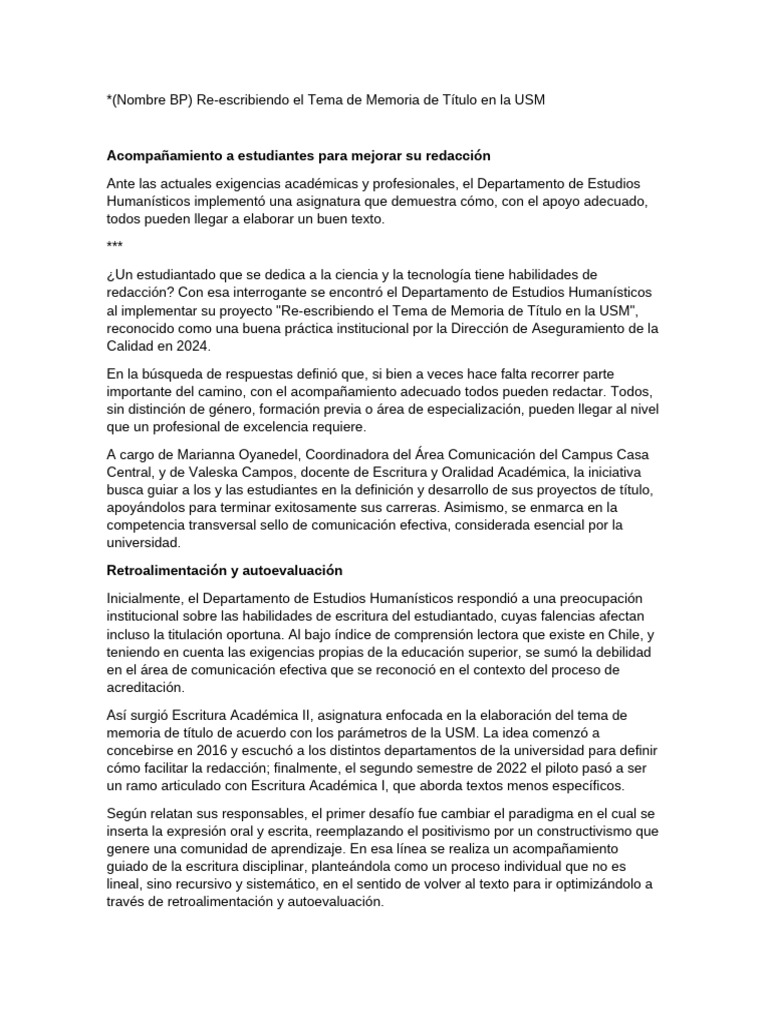 Revista DAC - Re-escribiendo TMT 0805 | PDF | Aprendizaje | Cognición