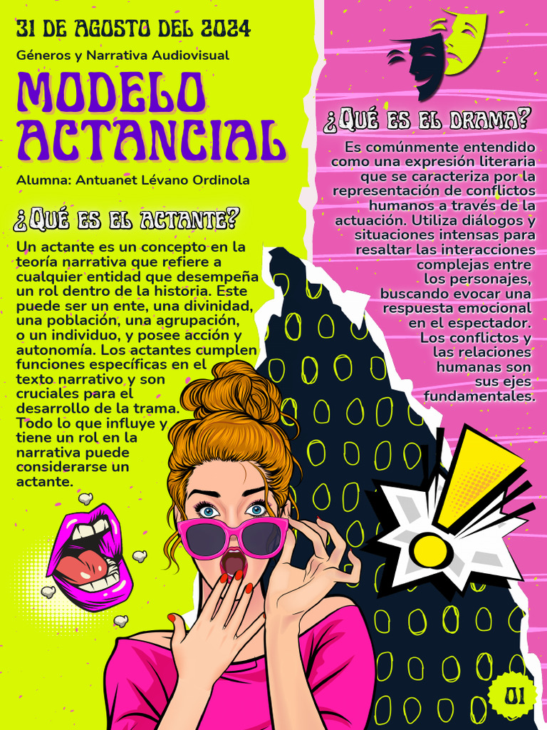 Actantes y Conflictos en Narrativa Audiovisual | PDF | Las emociones ...