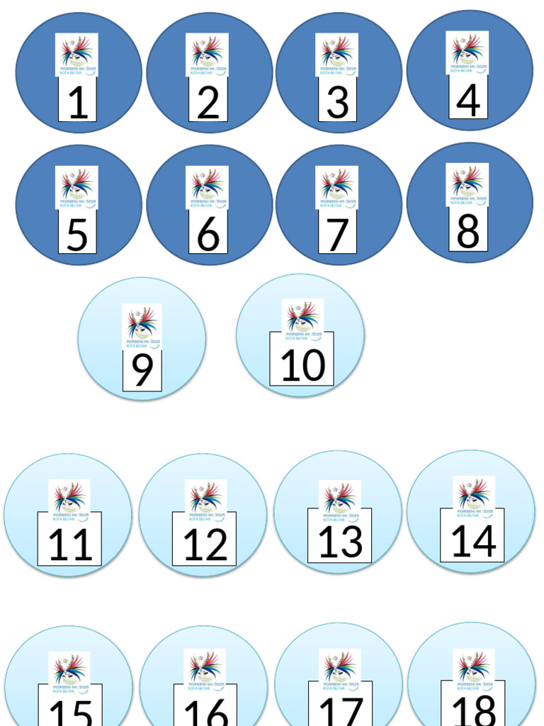 Nomor Dada Peserta | PDF