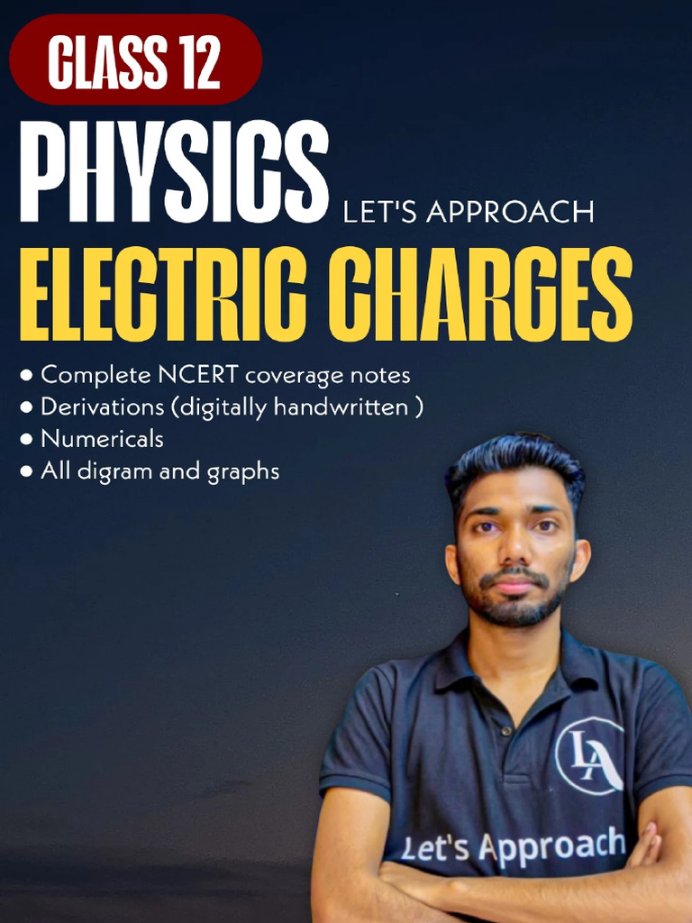 ELECTRIC CHARGES Class 12 (Let's Approach) | PDF | Electric Charge ...