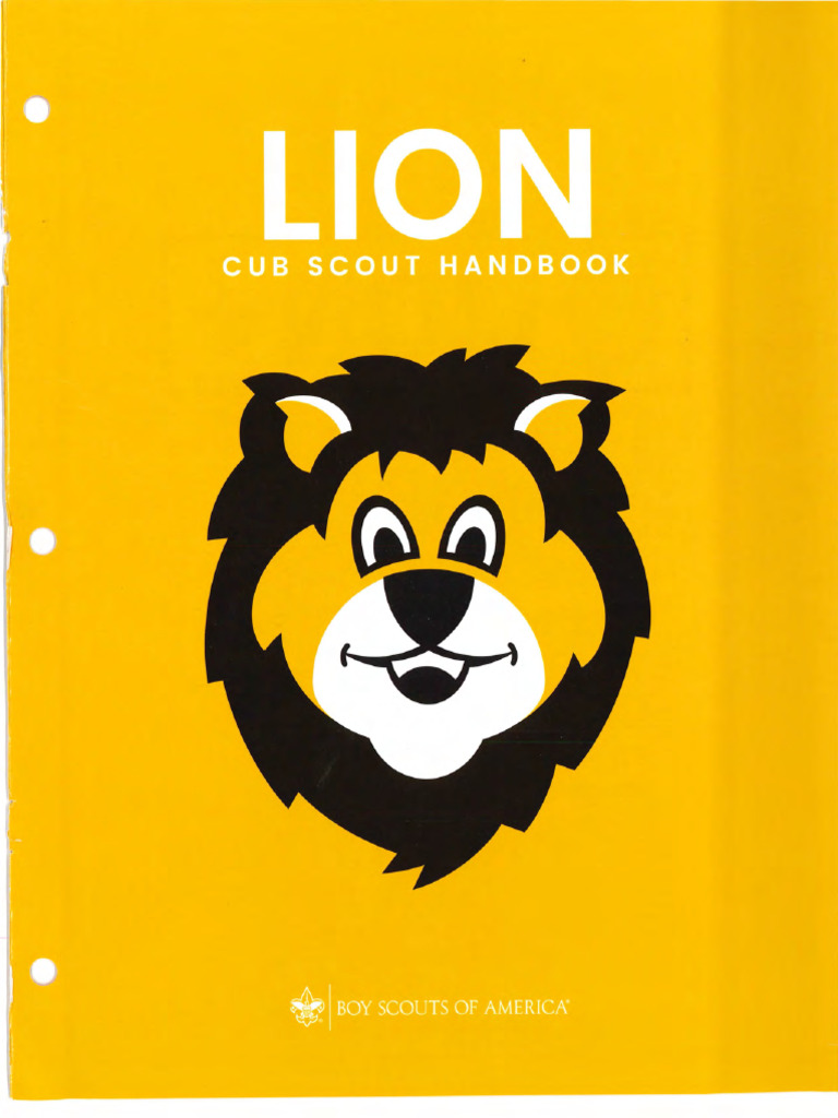 Lion Cub Scout Handbook Overview | PDF | Scouting | Youth Movements