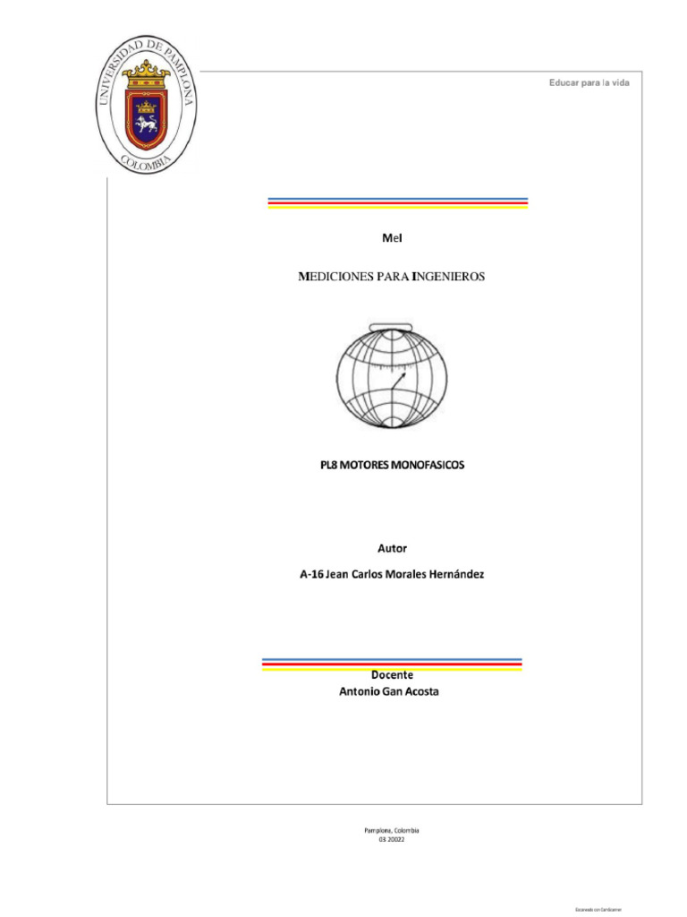 A16 MoralesHJC PL8-Motores-Monofásicos S13 220529-1 | PDF