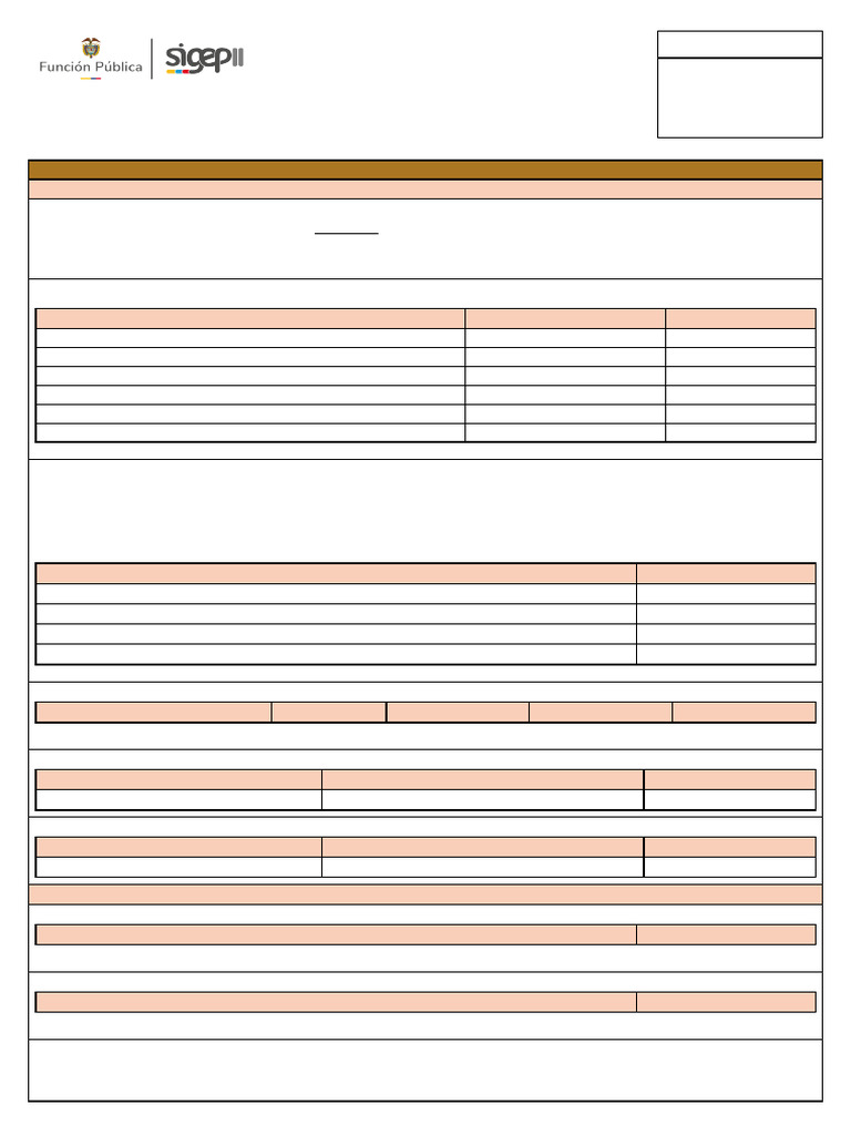 Reporte Sigep 2025 | PDF