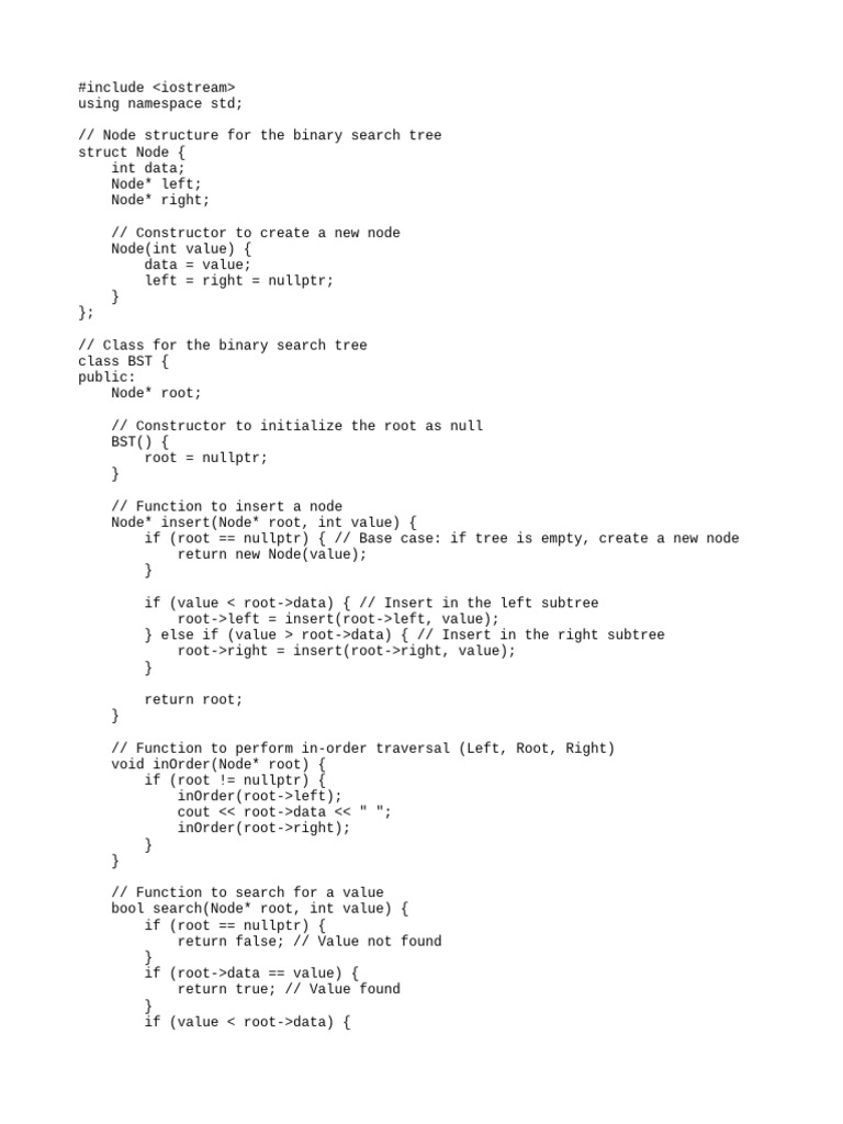 BST | PDF