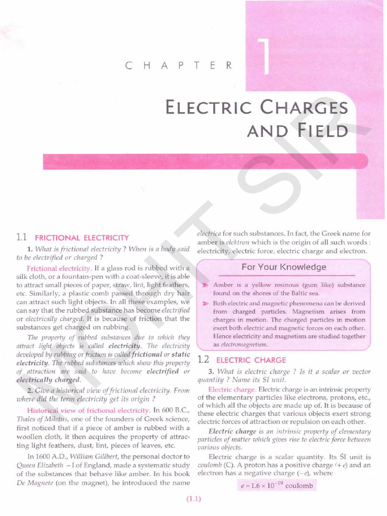 Physic 12 | PDF | Electric Charge | Electricity