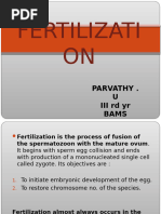 Human Reproduction - Notes - Class 12 - Part 6 - Fertilization and ...