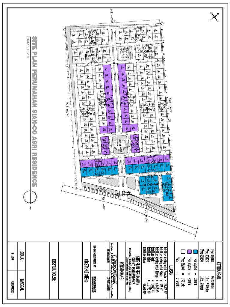 SITEPLAN 11 MARET | PDF