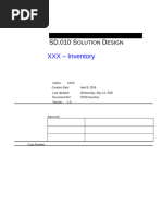 Understanding MD050 and MD070 Documents | PDF