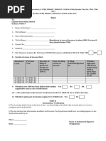 TDS Letter Format | PDF