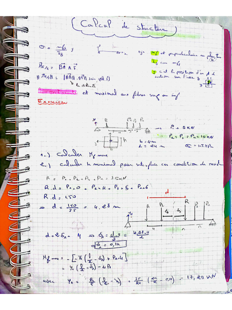 Calcule de Structure | PDF