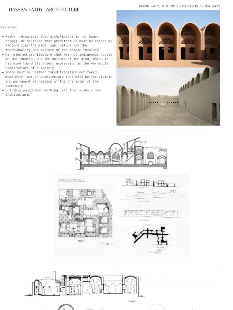 HASSAN FATHY ARCHITECT (Ar) | PDF
